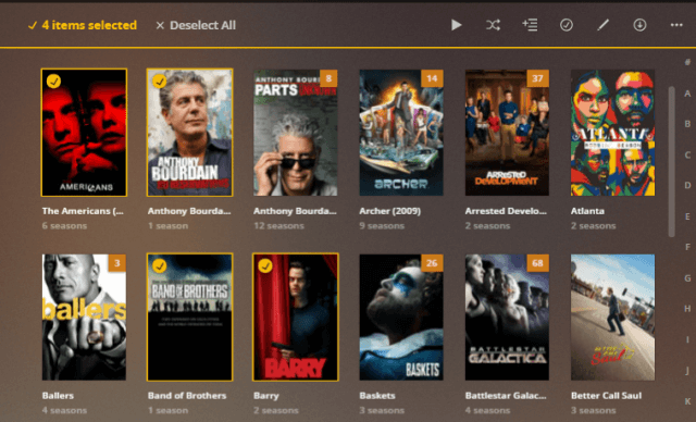 Using the Library View | Plex Support