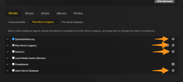Metadata Agents | Plex Support