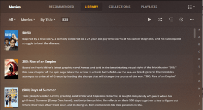 Using the Library View | Plex Support