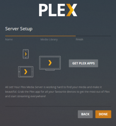Basic Setup Wizard | Plex Support