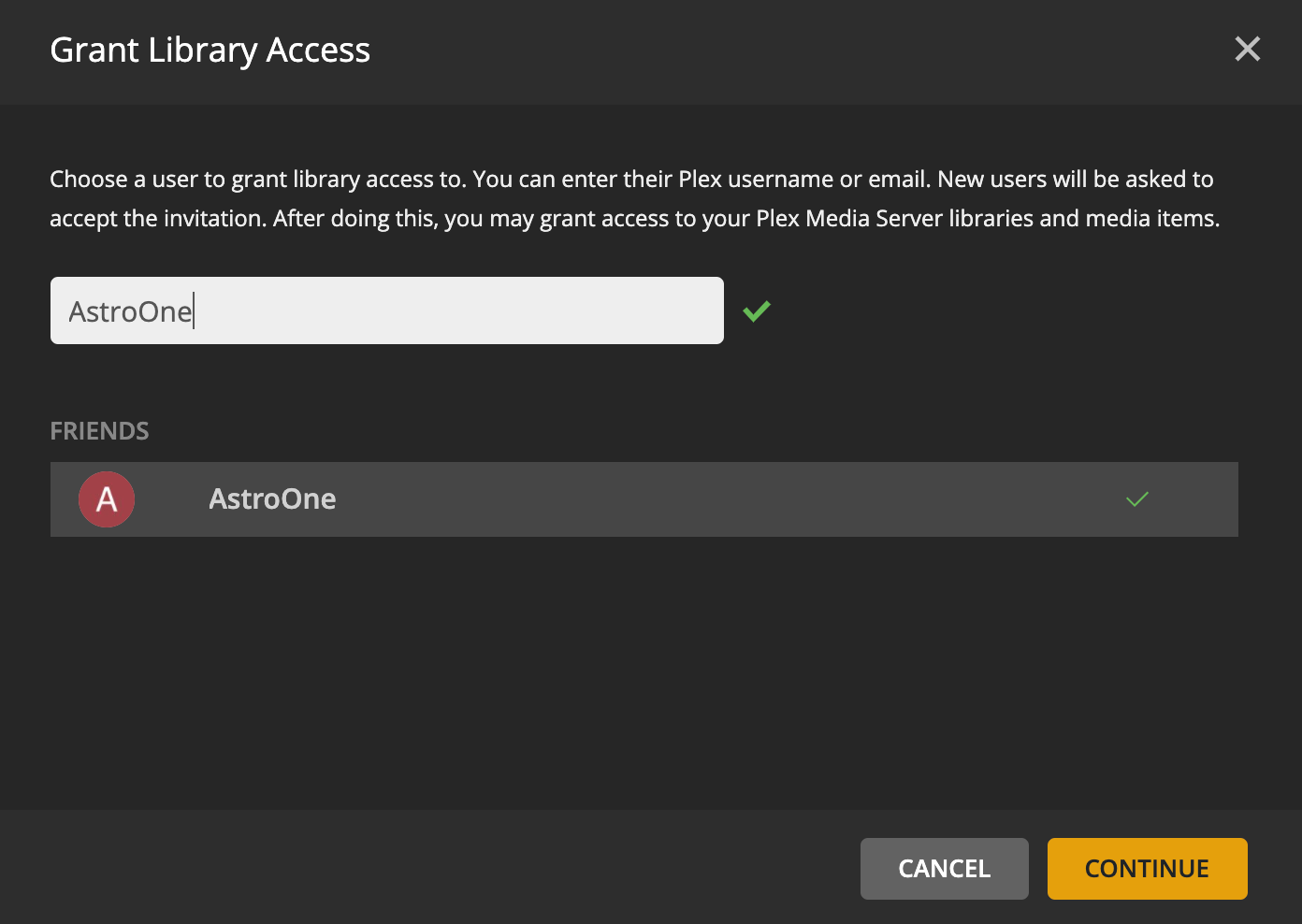 Managing Library Access | Plex Support