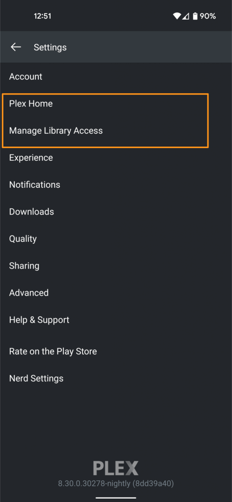 Managing Library Access | Plex Support