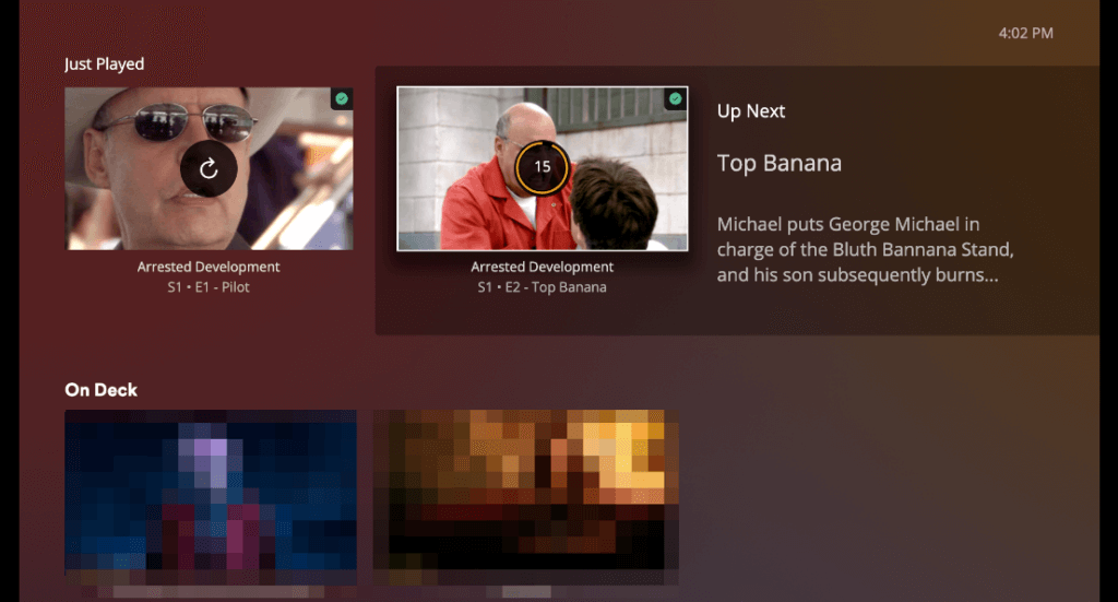 Play Queue Post-Play Screen | Plex Support