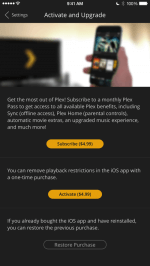 Unlocking or Activating Plex for iOS | Plex Support