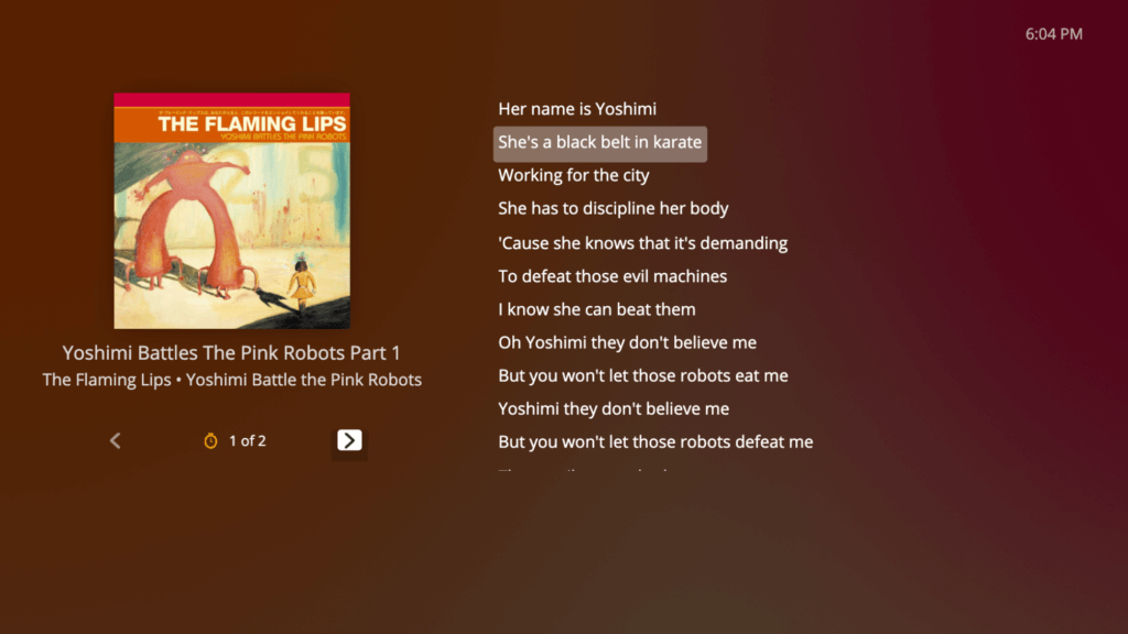 Automatic Lyrics from LyricFind | Plex Support