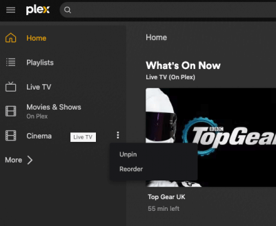 Customizing Plex Web | Plex Support