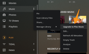 Upgrading Music Libraries to the New Metadata System | Plex Support