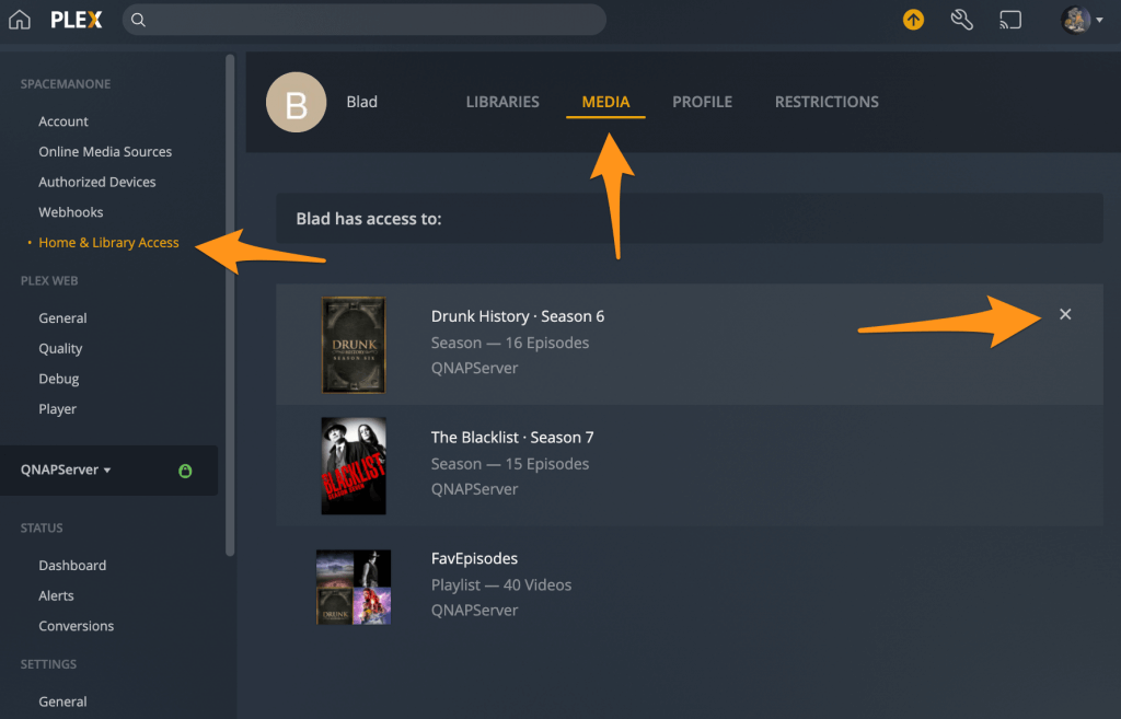 Single Item Access | Plex Support