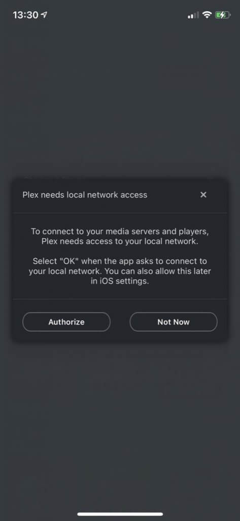 iOS App System Permissions | Plex Support