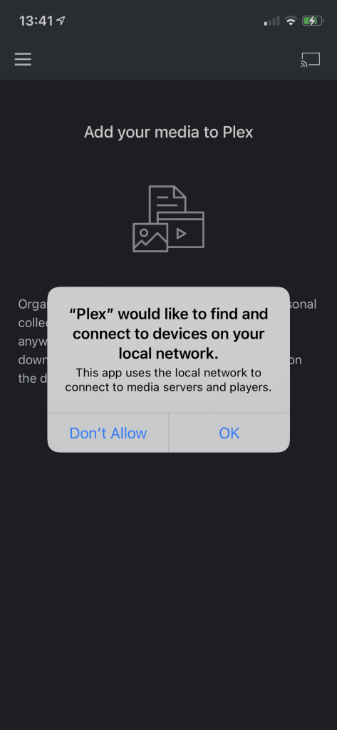 iOS App System Permissions | Plex Support