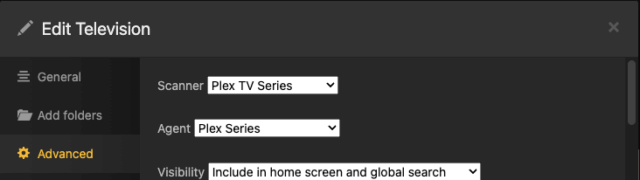 Migrating a TV library to use the new Plex TV Series Agent/Scanner ...