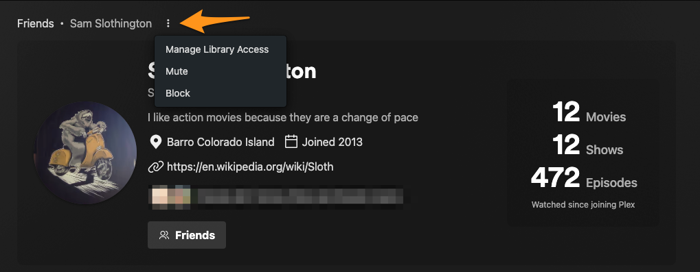 Profile | Plex Support