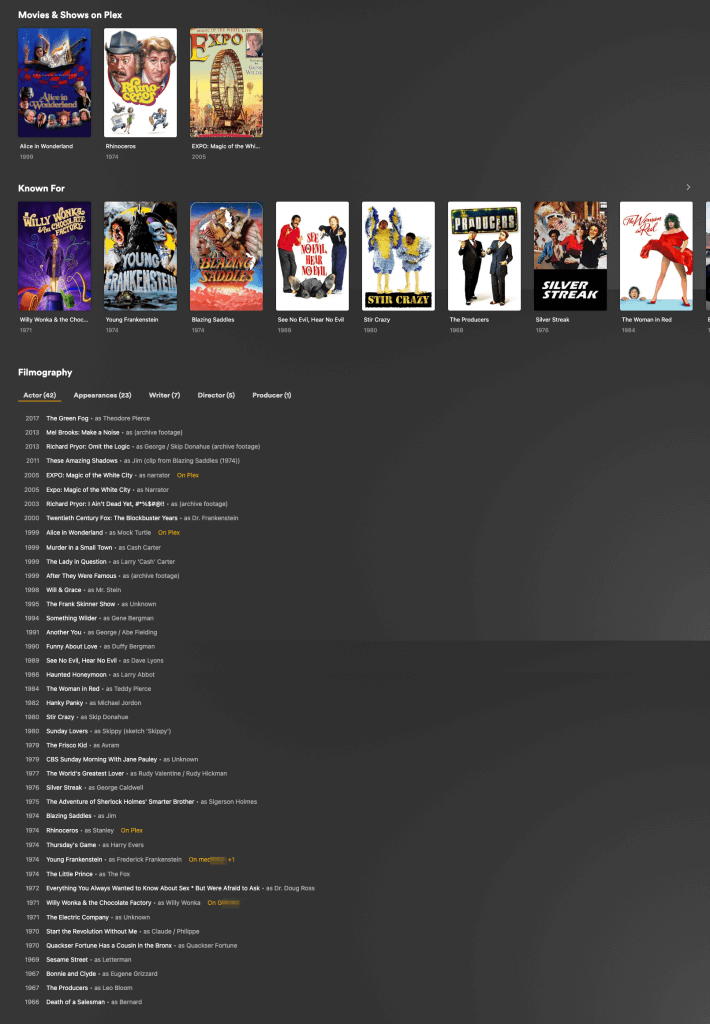 Discover Credits | Plex Support