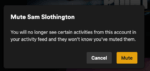 Mute & Block | Plex Support