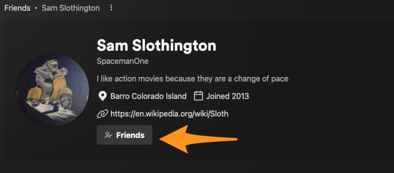 Friends/People | Plex Support