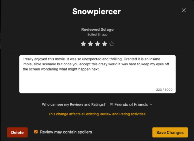 User Reviews | Plex Support